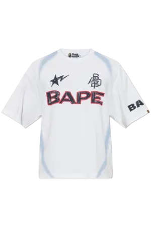 A BATHING APE T-shirt With Logo - White