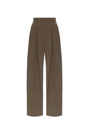 MAISON MARGIELA Wide-leg Trousers - Brown