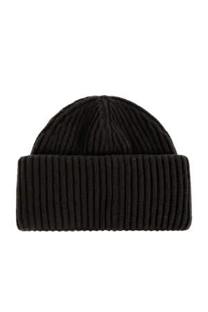 Canada Goose Wool Beanie With Logo Patch