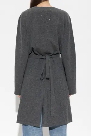 MAISON MARGIELA Wool Cardigan With Belt