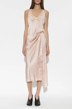MAISON MARGIELA Dress With Lace Trim
