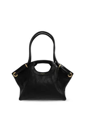 Balmain Leather Bag - Black