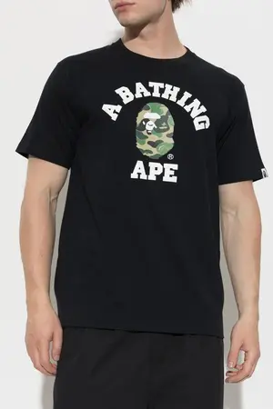 A BATHING APE T-shirt With Logo