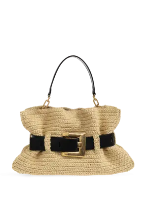 Balmain Anthem Medium" Bag - Beige