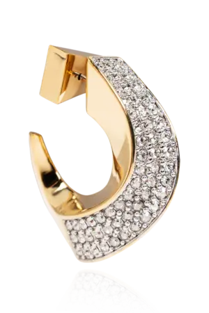 LANVIN Earrings With Shimmering Crystals