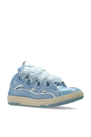 LANVIN Curb Low Top Sneakers - Blue