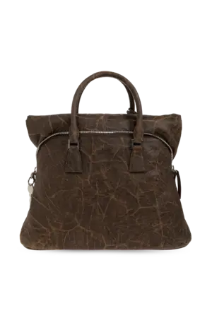 MAISON MARGIELA 5ac Medium Bag - Brown