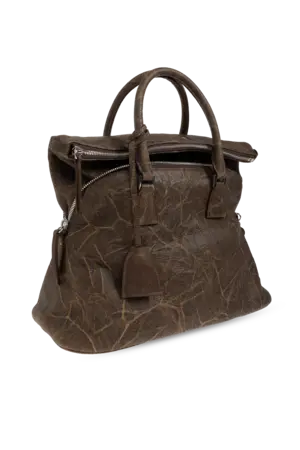 MAISON MARGIELA 5ac Medium Bag - Brown