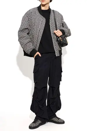 Balmain B-court Monogram Sneakers