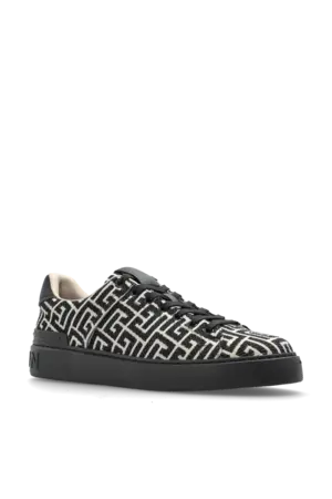 Balmain B-court Monogram Sneakers