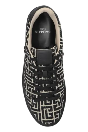 Balmain B-court Monogram Sneakers