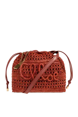Chloé Summer Banana Mini’ Bag - Red