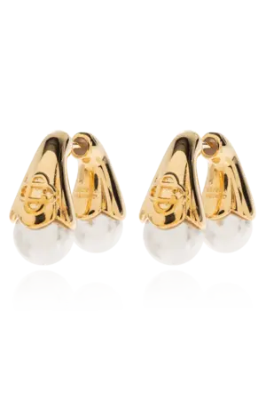 Casablanca Pearl Earrings - Gold