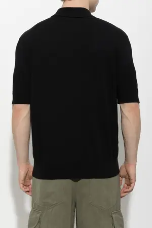 Balmain Polo With Embroidered Logo