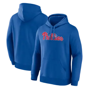 LOGO ATHLETIC Philadelphia Phillies Wordmark Hoodie - Royal