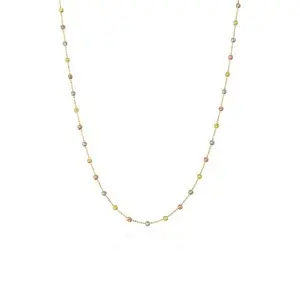 SPERO LONDON Dorissa Multicolour Sterling Silver Beaded Necklace - Gold