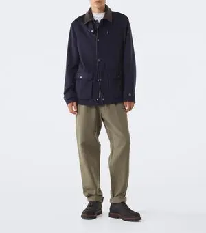Brunello Cucinelli Suede-trimmed Lace-up Boots - Blue