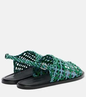 JW Anderson Woven Sandals - Blue