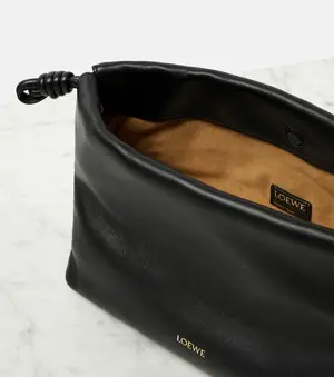 Loewe Flamenco Medium Leather Clutch