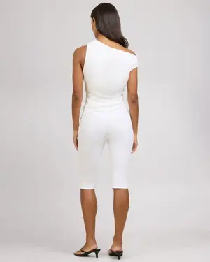 Onia Cold Shoulder Asymmetrical Top
