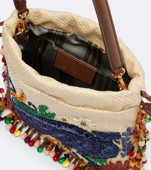 Etro Small Shoulder Bag With Drawstring Closure