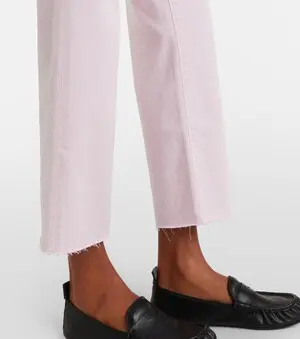 7 For All Mankind Calie Straight Jeans - Pink
