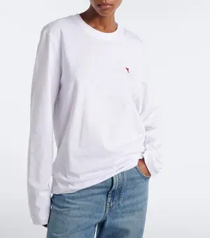 AMI Paris De Cœur Cotton Jersey T-shirt
