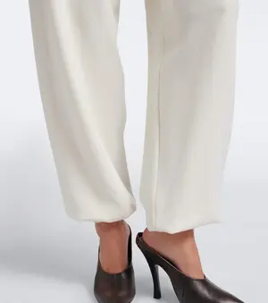Magda Butrym Jersey Sweatpants - White
