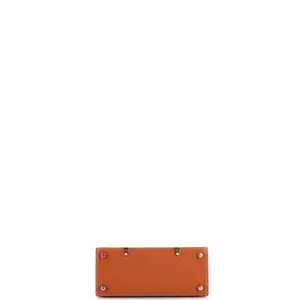 Goyard Structured Saigon Top Handle Bag Coated Canvas With Leather Mini