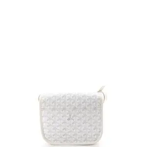 Goyard Belvedere Messenger Bag Coated Canvas With Leather Pm