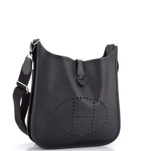 Hermès Evelyne Bag Gen Iii Epsom Pm - Black
