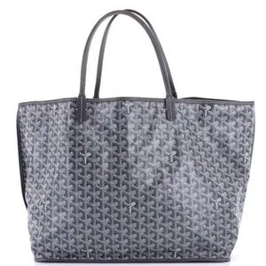 Goyard Anjou Reversible Tote Coated Canvas Gm - Gray