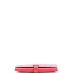 Hermès Bearn Wallet Epsom Long - Red