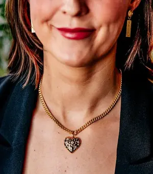 LONI PAUL JEWELRY Big Heart Necklace