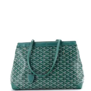 Goyard Bellechasse Bag Coated Canvas Pm - Green