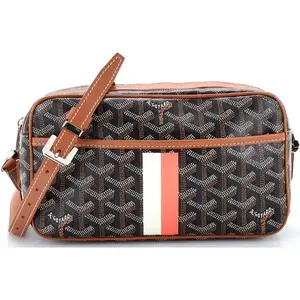 Goyard Cap Vert Bag Printed Coated Canvas - Brown