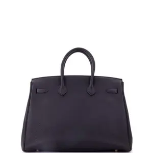 Hermès Birkin Handbag Togo With Gold Hardware 35 - Black