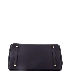 Hermès Birkin Handbag Togo With Gold Hardware 35 - Black