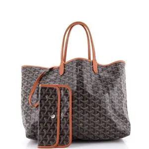 Goyard Saint Louis Tote Coated Canvas Pm