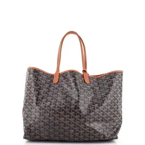 Goyard Saint Louis Tote Coated Canvas Pm