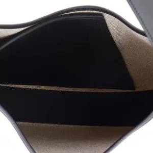 Hermès Arcon Bag Toile And Leather - Black