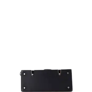 Goyard Saigon Top Handle Bag Coated Canvas With Leather Pm