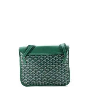 Goyard Coursier Messenger Bag Coated Canvas And Leather