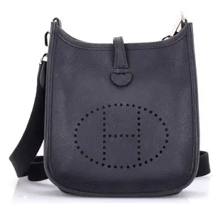 Hermès Evelyne Bag Gen Iii Epsom Tpm - Blue