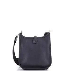 Hermès Evelyne Bag Gen Iii Epsom Tpm - Blue