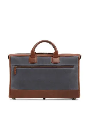 KORCHMAR Sawyer Slim Waxed Canvas Briefcase