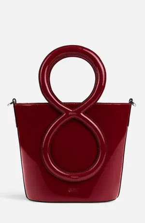 FINI Patent Leather Handbag - Red