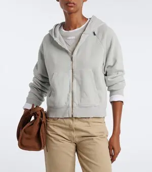Prada Cotton Jersey Hoodie