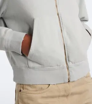 Prada Cotton Jersey Hoodie