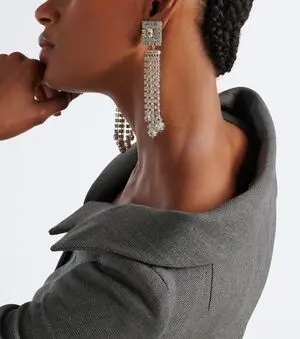 Magda Butrym Crystal-embellished Drop Earrings
